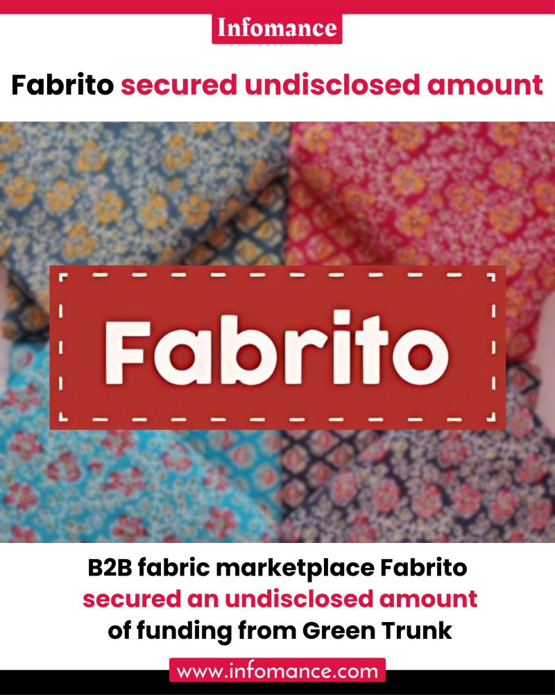 Infomance on LinkedIn: Fabrito , co-founded by Pushpendra Singh, a B2B ... Infomance on LinkedIn: Fabrito , co-founded by Pushpendra Singh, a B2B ...