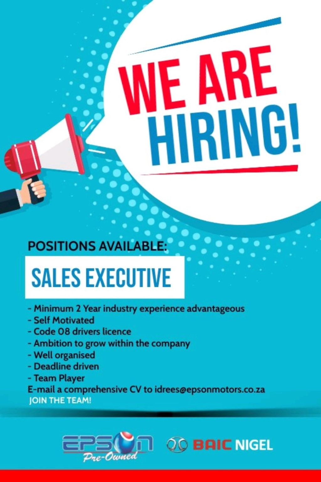 Idrees Sayed on LinkedIn: We are hiring ! Are you a self starting ... Idrees Sayed on LinkedIn: We are hiring ! Are you a self starting ...