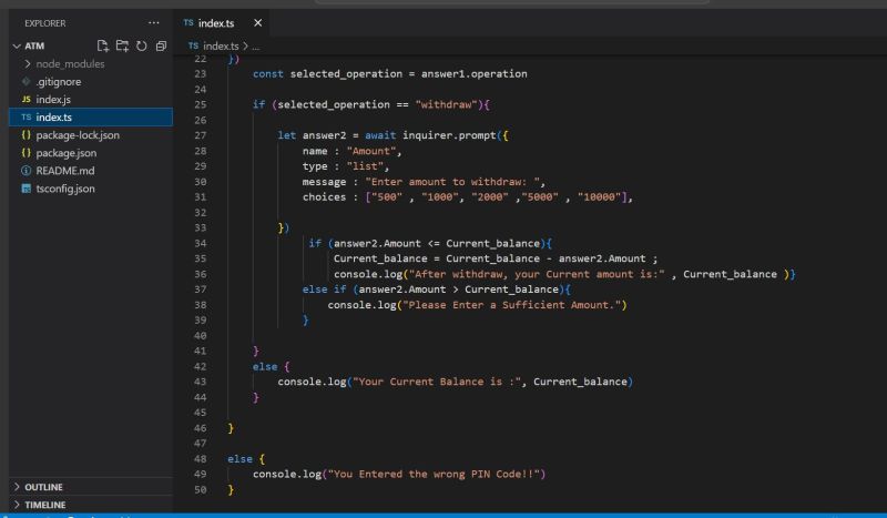 Ayat Talib on LinkedIn: #javascript #typescript #cli #programming # ... Ayat Talib on LinkedIn: #javascript #typescript #cli #programming # ...