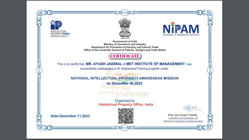 Ayush Jaiswal on LinkedIn: #learningandgrowing #iprights Ayush Jaiswal on LinkedIn: #learningandgrowing #iprights