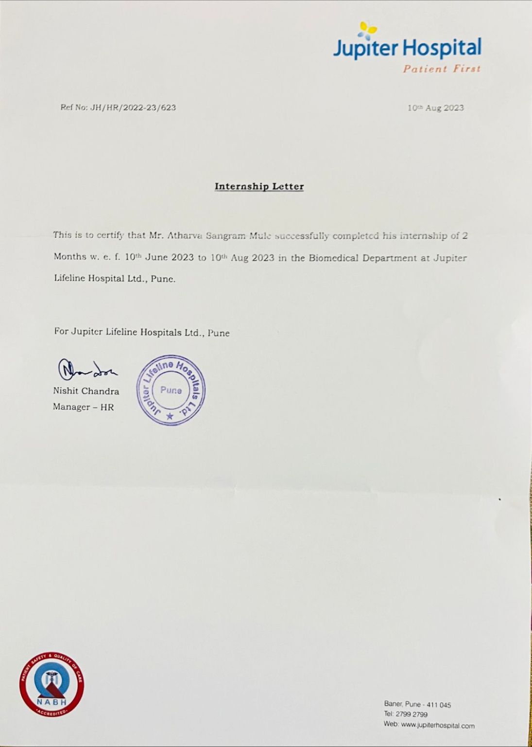 Atharva Mule on LinkedIn: Hii All , I just wanted to share my ... Atharva Mule on LinkedIn: Hii All , I just wanted to share my ...