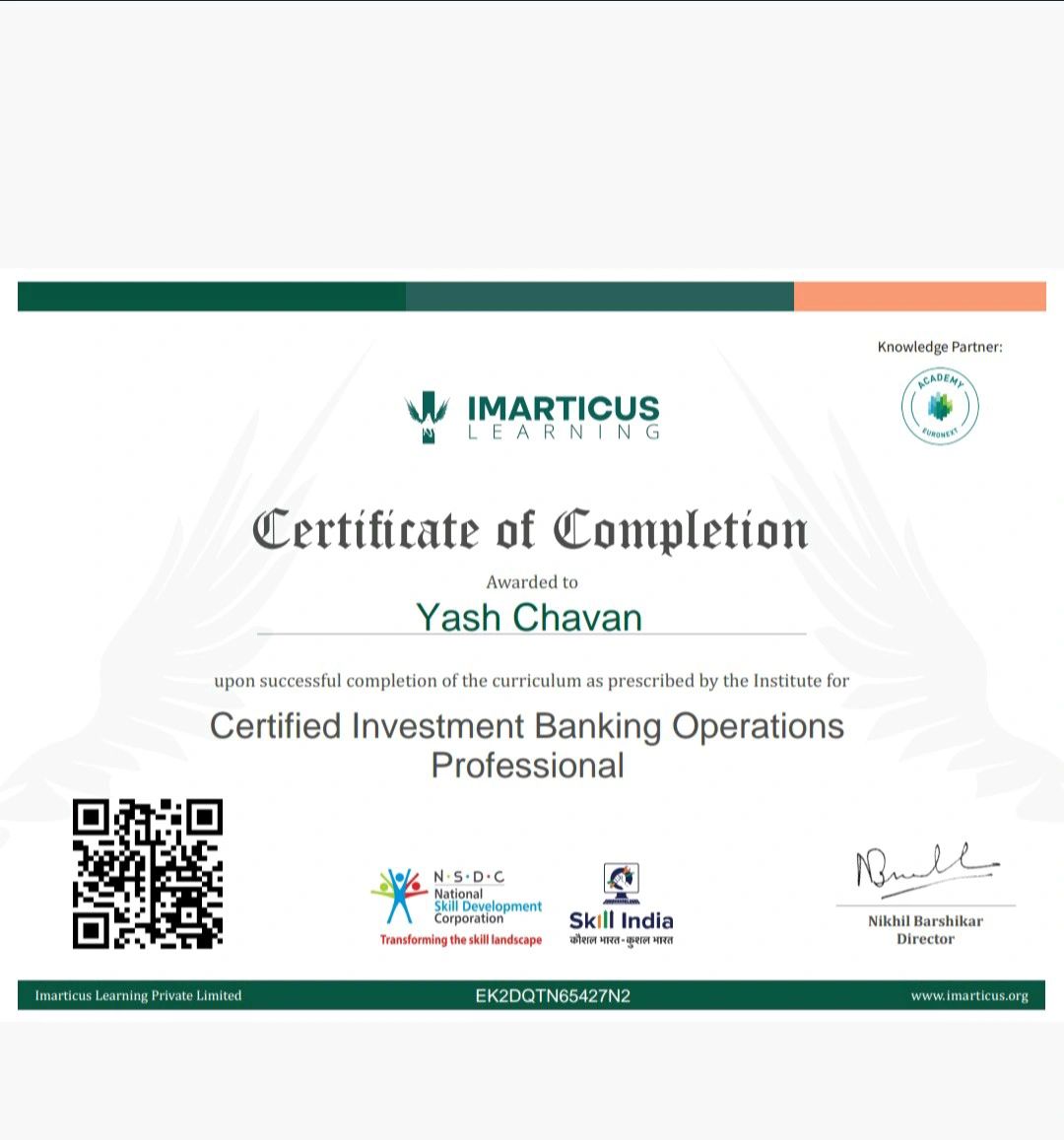 Yash Chavan on LinkedIn: I am glad and grateful that I have completed ... Yash Chavan on LinkedIn: I am glad and grateful that I have completed ...