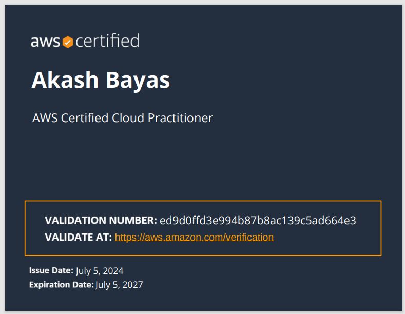 Akash Bayas on LinkedIn: Hello connections! 🌟Proud to Announce : I have ... Akash Bayas on LinkedIn: Hello connections! 🌟Proud to Announce : I have ...