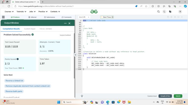 Vedant Satkar on LinkedIn: #100daysofcodechallenge #dsa # ... Vedant Satkar on LinkedIn: #100daysofcodechallenge #dsa # ...