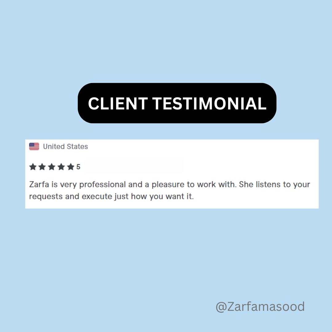 Zarfa Masood Cheema on LinkedIn: Confidence in your skills is essential ... Zarfa Masood Cheema on LinkedIn: Confidence in your skills is essential ...