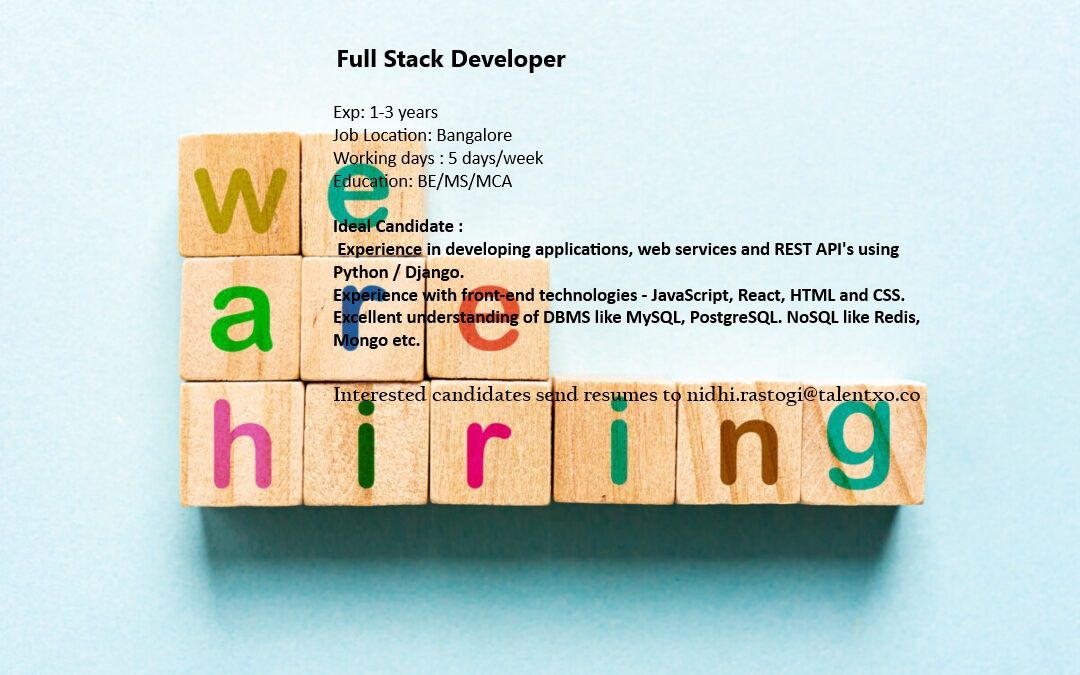Nidhi Rastogi on LinkedIn: #fullstackdeveloper #python #javascript # ... Nidhi Rastogi on LinkedIn: #fullstackdeveloper #python #javascript # ...