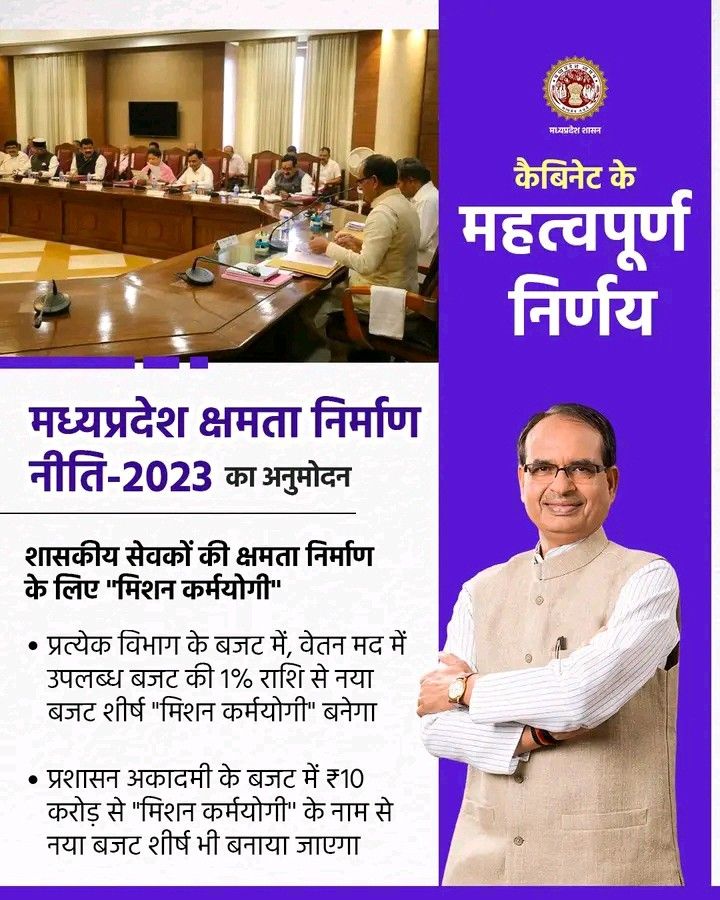 Abhishek singh Rajput on LinkedIn: #cabinetdecisionsmp #jansamparkmp Abhishek singh Rajput on LinkedIn: #cabinetdecisionsmp #jansamparkmp