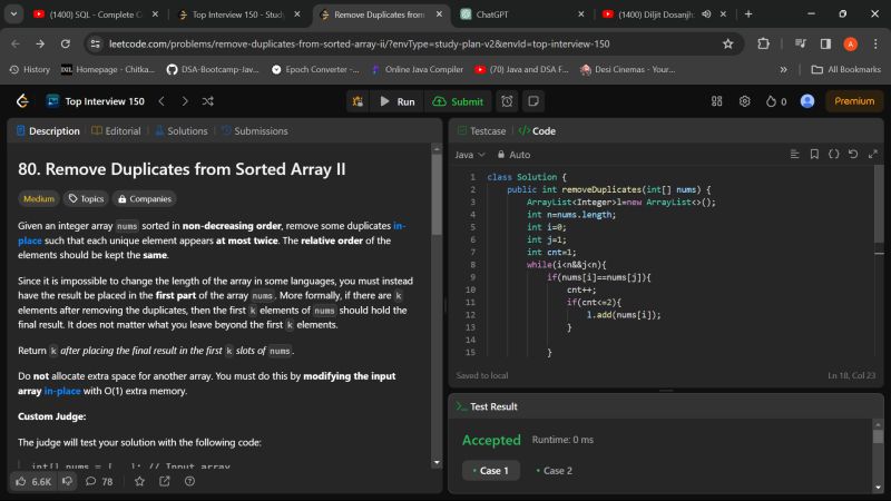 Arshdeep Kaur on LinkedIn: #codingmilestone #algorithm #sql # ... Arshdeep Kaur on LinkedIn: #codingmilestone #algorithm #sql # ...