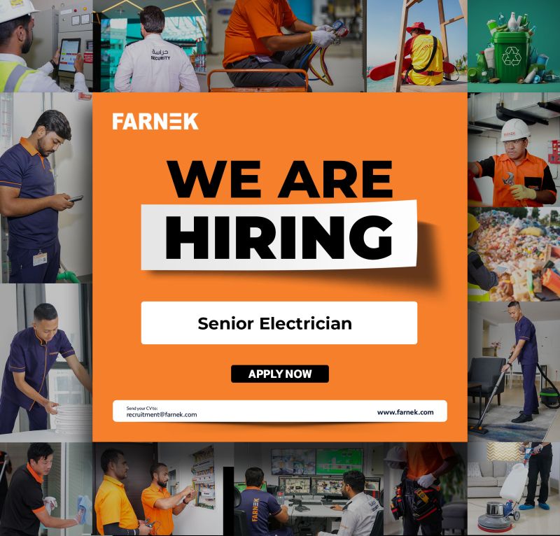 Farnek Services LLC on LinkedIn: #farnek #uaejobs #electricians # ... Farnek Services LLC on LinkedIn: #farnek #uaejobs #electricians # ...