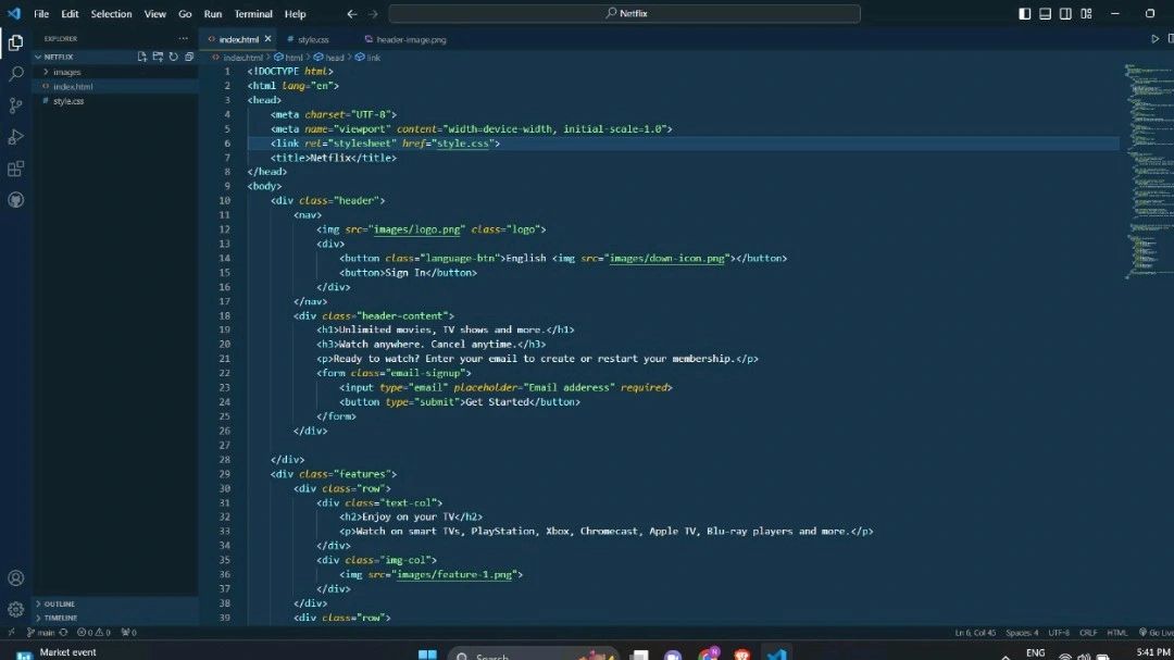 Nishu Sharma on LinkedIn: #bharatintern #html #css #webdevelopment #intern Nishu Sharma on LinkedIn: #bharatintern #html #css #webdevelopment #intern
