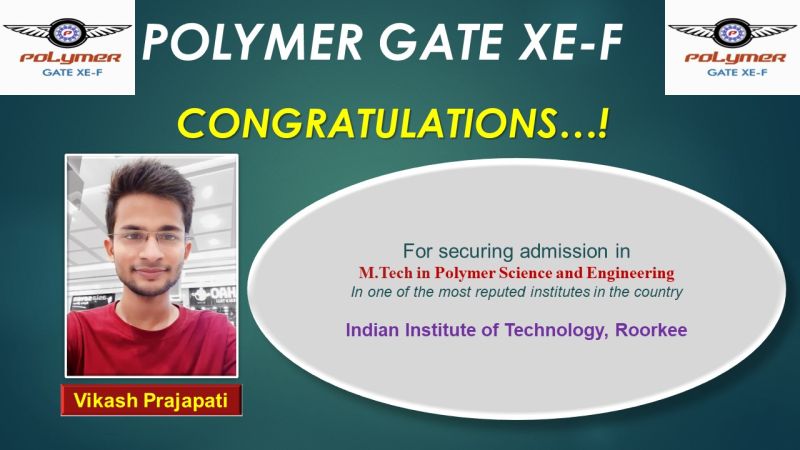 Polymer Gate XE-F on LinkedIn: Congratulations…! Vikash Prajapati For ... Polymer Gate XE-F on LinkedIn: Congratulations…! Vikash Prajapati For ...