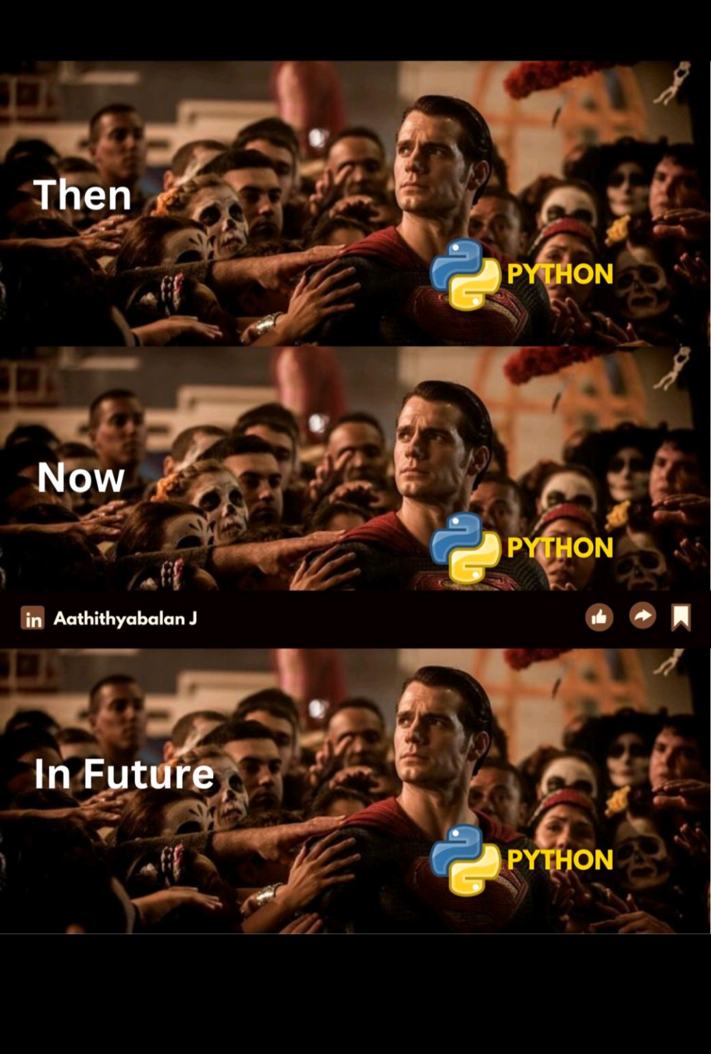 Himanshu Singh Mehra on LinkedIn: Coding in Python, making magic happen ... Himanshu Singh Mehra on LinkedIn: Coding in Python, making magic happen ...