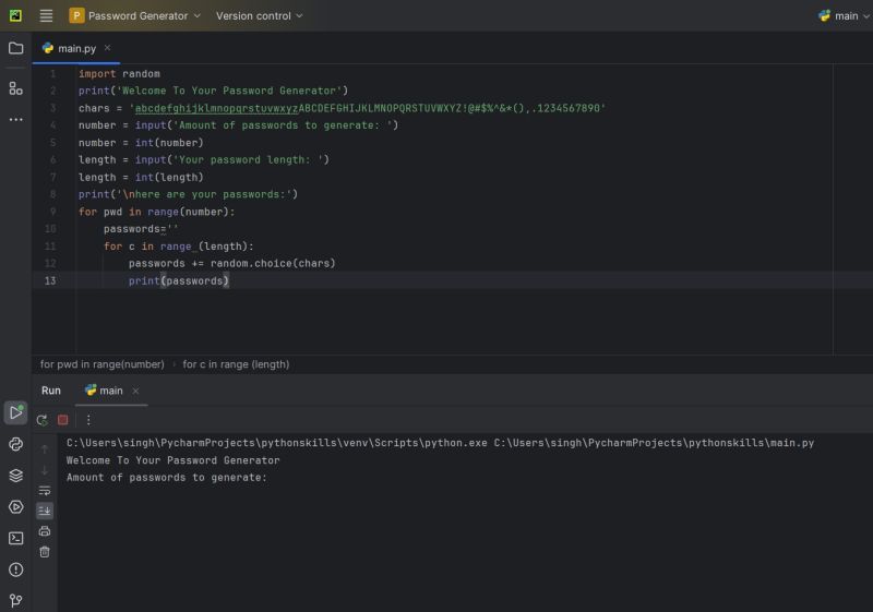 Samriddhi Singh on LinkedIn: #python #cybersecurity #passwordgenerator ... Samriddhi Singh on LinkedIn: #python #cybersecurity #passwordgenerator ...