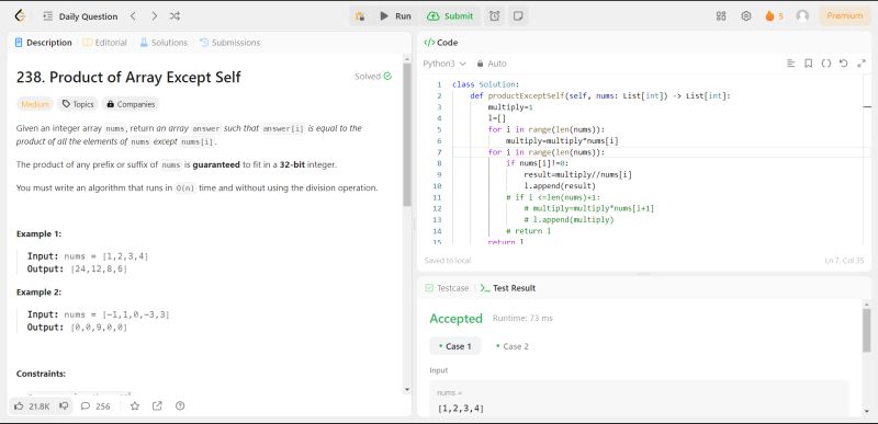 Nandini Agrawal on LinkedIn: #50daysofcode #leetcode #codingjourney # ... Nandini Agrawal on LinkedIn: #50daysofcode #leetcode #codingjourney # ...
