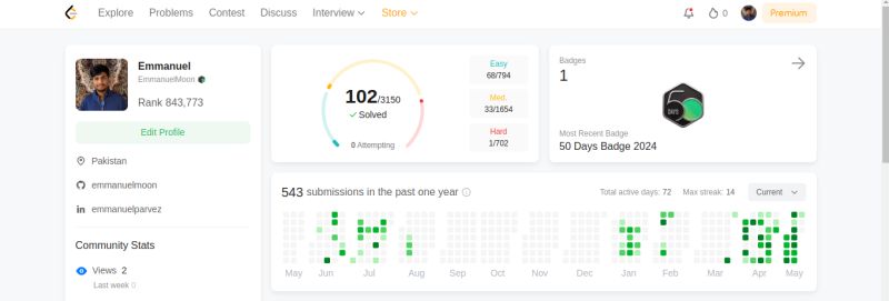 Emmanuel . on LinkedIn: #leetcode #codingchallenge #problemsolving # ... Emmanuel . on LinkedIn: #leetcode #codingchallenge #problemsolving # ...