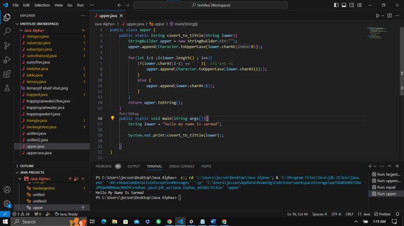 Syed Muhammad Sarmad on LinkedIn: #leetcode #java #stringmanipulation # ... Syed Muhammad Sarmad on LinkedIn: #leetcode #java #stringmanipulation # ...