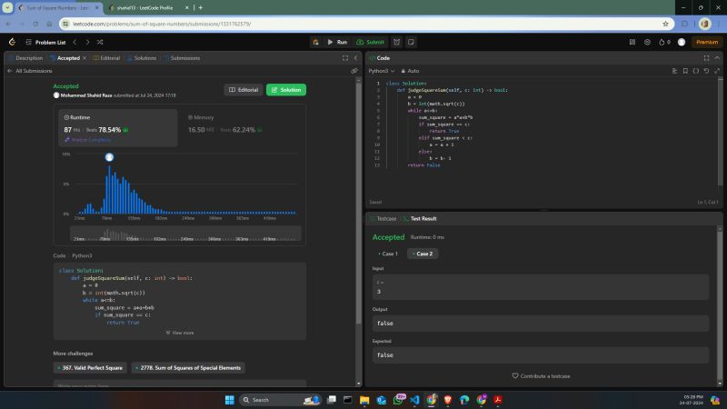 Mohammad Shahid Raza on LinkedIn: #leetcode #codingjourney # ... Mohammad Shahid Raza on LinkedIn: #leetcode #codingjourney # ...