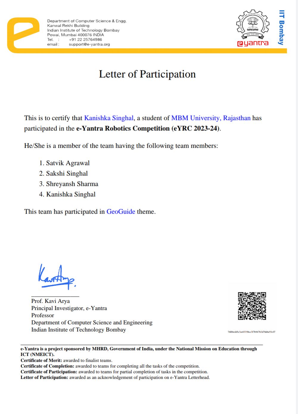 Kanishka Singhal on LinkedIn: #eyantra #robotics #competition # ... Kanishka Singhal on LinkedIn: #eyantra #robotics #competition # ...
