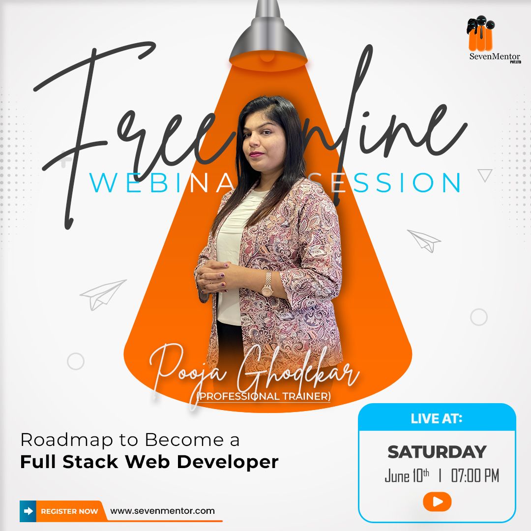 ritika mahajan on LinkedIn: REGISTER ASAP !!! SevenMentor Pvt Ltd ritika mahajan on LinkedIn: REGISTER ASAP !!! SevenMentor Pvt Ltd