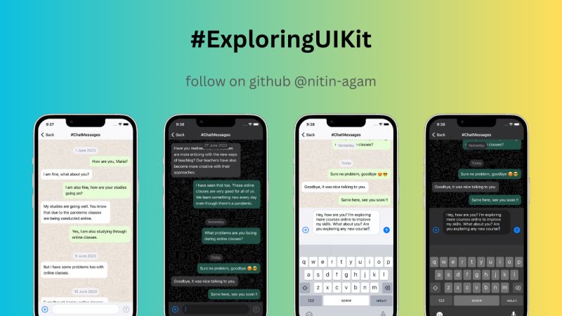 Nitin Aggarwal on LinkedIn: #exploringuikit #ios #iosdev #iosdevelopers ... Nitin Aggarwal on LinkedIn: #exploringuikit #ios #iosdev #iosdevelopers ...