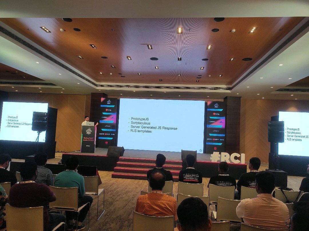 Shubham Alavni on LinkedIn: #rci #rubyconfindia2023 #ruby #rails # ... Shubham Alavni on LinkedIn: #rci #rubyconfindia2023 #ruby #rails # ...