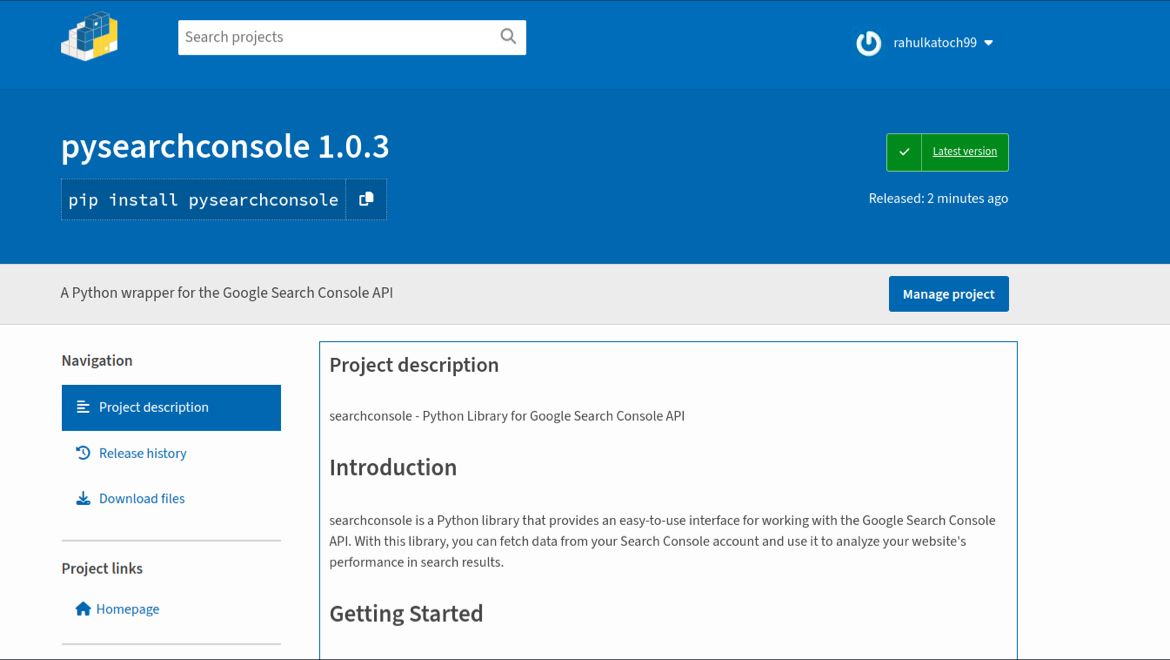 Rahul Katoch on LinkedIn: #python #searchconsole #seo #developers # ... Rahul Katoch on LinkedIn: #python #searchconsole #seo #developers # ...