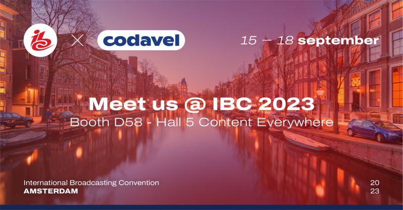 Codavel on LinkedIn: #ibc2023 #ibc23 #ibc #videodelivery #vod #svod # ... Codavel on LinkedIn: #ibc2023 #ibc23 #ibc #videodelivery #vod #svod # ...
