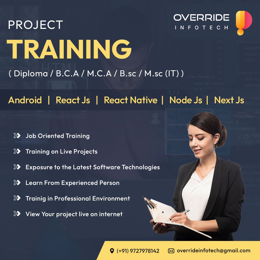 OVERRIDE INFOTECH on LinkedIn: #service #react #reactjs #js #node # ... OVERRIDE INFOTECH on LinkedIn: #service #react #reactjs #js #node # ...