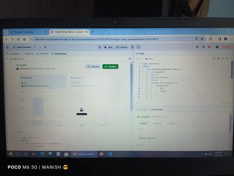 Manish Pal on LinkedIn: #day10 #100dayplacement #leetcodechallenge # ... Manish Pal on LinkedIn: #day10 #100dayplacement #leetcodechallenge # ...