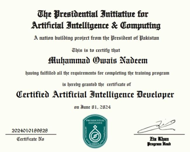 Owais Nadeem on LinkedIn: #artificialintelligence # ... Owais Nadeem on LinkedIn: #artificialintelligence # ...