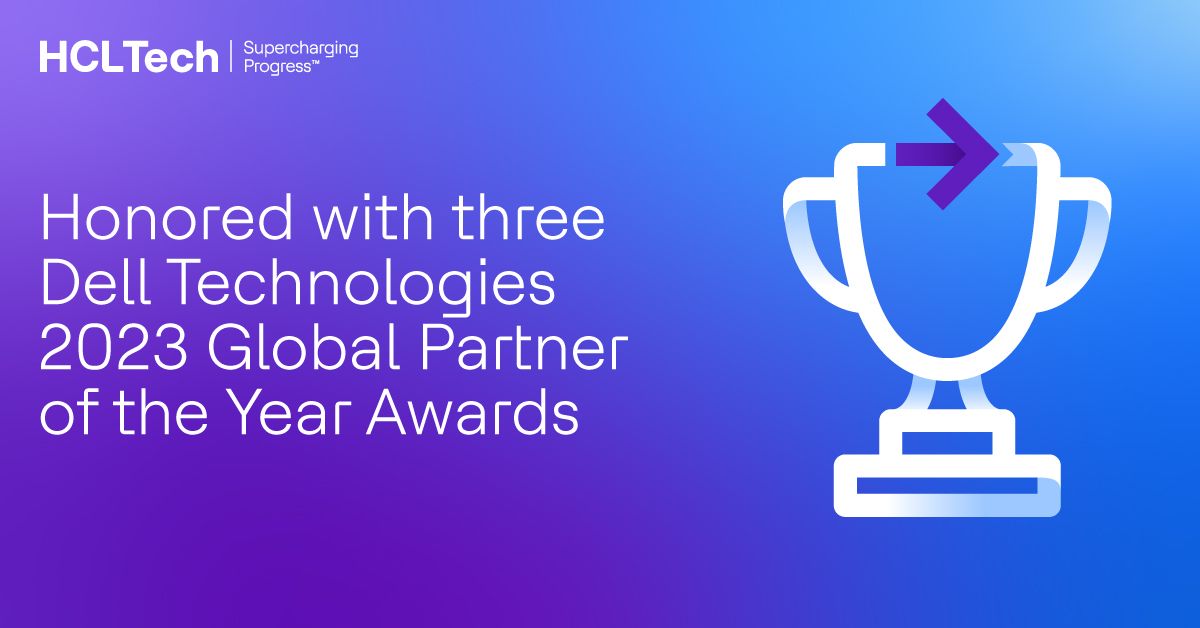 HCLTech on LinkedIn: HCLTech wins three prestigious honors at the Dell ... HCLTech on LinkedIn: HCLTech wins three prestigious honors at the Dell ...