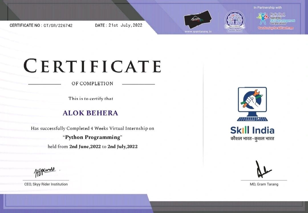 Alok Kumar on LinkedIn: #pythonprogramming Alok Kumar on LinkedIn: #pythonprogramming