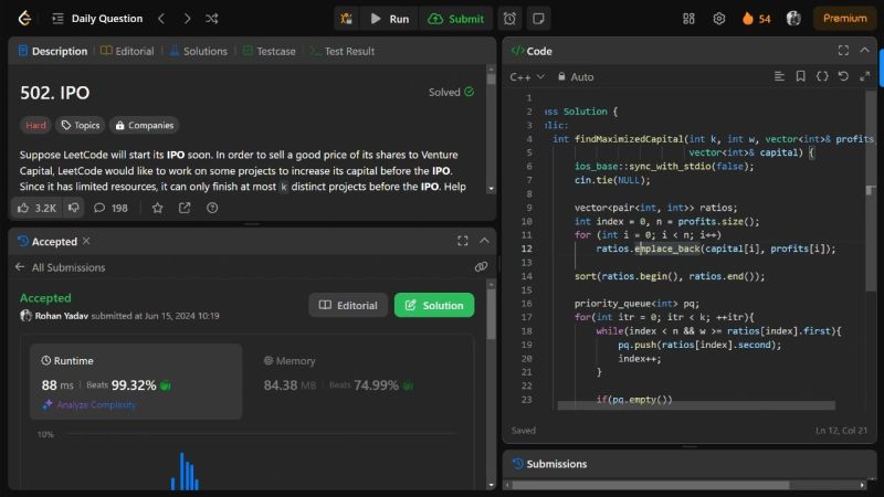 Rohan Yadav on LinkedIn: #leetcode #100daysofdsa #100dayscoding # ... Rohan Yadav on LinkedIn: #leetcode #100daysofdsa #100dayscoding # ...