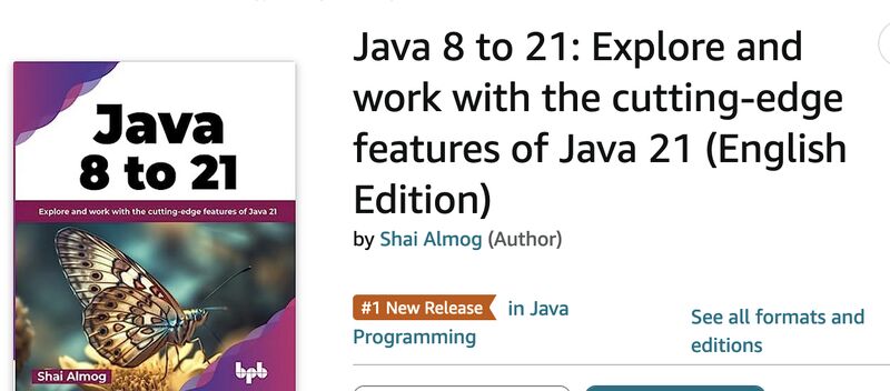 Shai Almog on LinkedIn: #java #book #learncoding #learntocode Shai Almog on LinkedIn: #java #book #learncoding #learntocode