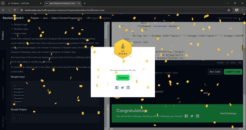UDAY SAHU on LinkedIn: #java #coding #hackerrank #achievement UDAY SAHU on LinkedIn: #java #coding #hackerrank #achievement