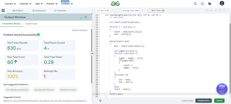 Happy Kumar on LinkedIn: #dsa #leetcode #gfg #binarysearch #cpp # ... Happy Kumar on LinkedIn: #dsa #leetcode #gfg #binarysearch #cpp # ...