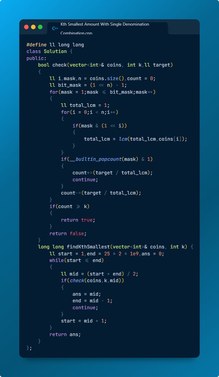 Completion of LeetCode contest with Math, Inclusion, and Bit ... Completion of LeetCode contest with Math, Inclusion, and Bit ...