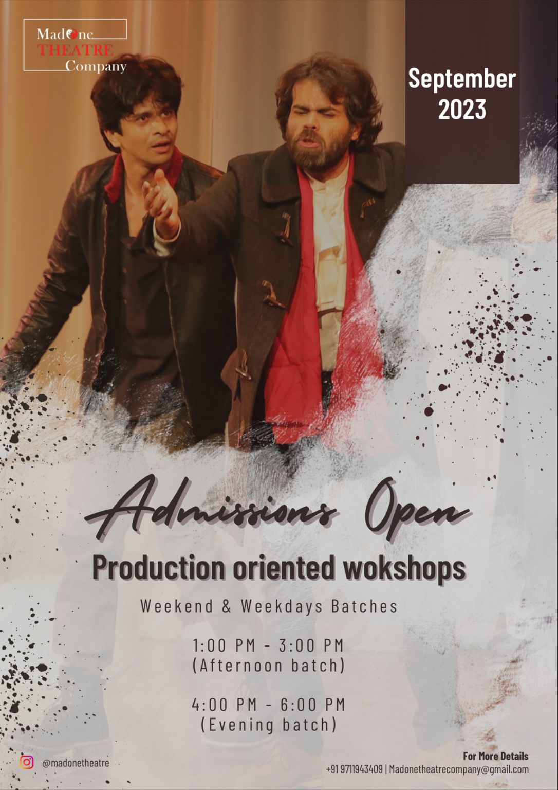 Saif Ansari on LinkedIn: Grab a chance to learn the basics of theatre ... Saif Ansari on LinkedIn: Grab a chance to learn the basics of theatre ...