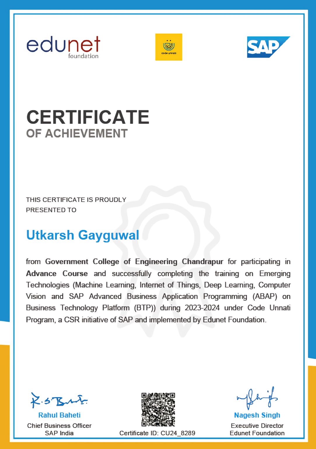 Utkarsh Gayguwal on LinkedIn: #emergingtechnologies #machinelearning # ... Utkarsh Gayguwal on LinkedIn: #emergingtechnologies #machinelearning # ...