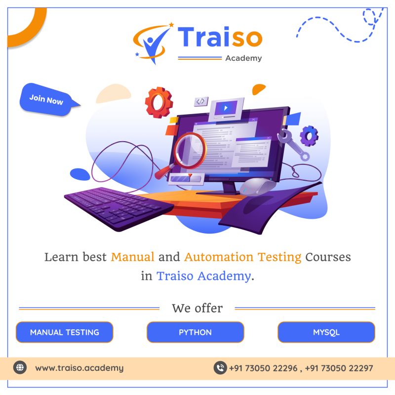 Traiso Academy on LinkedIn: #traisoacademy #traiso #testing # ... Traiso Academy on LinkedIn: #traisoacademy #traiso #testing # ...