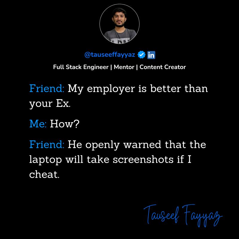 Tauseef Fayyaz on LinkedIn: #softwareengineering #coding #programming # ... Tauseef Fayyaz on LinkedIn: #softwareengineering #coding #programming # ...