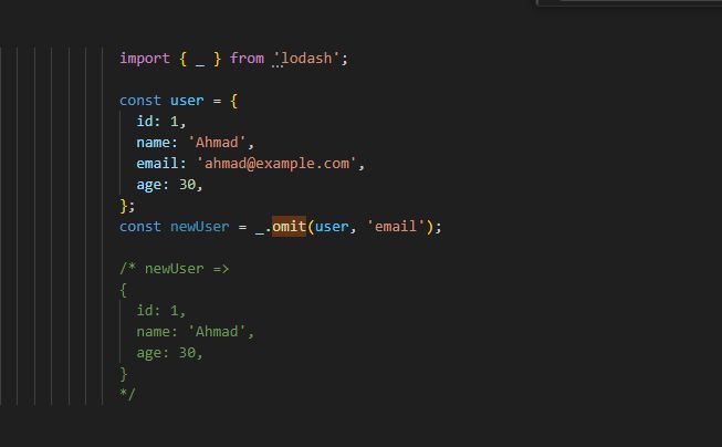 Ahmad Alhourani on LinkedIn: #lodash #javascript #codingtips # ... Ahmad Alhourani on LinkedIn: #lodash #javascript #codingtips # ...