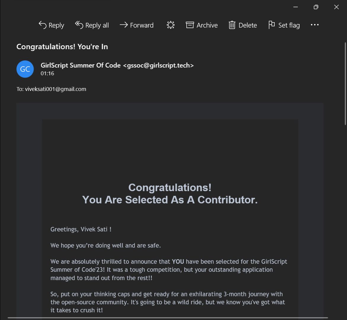 Vivek Sati on LinkedIn: #connections #share #gssoc #opportunity # ... Vivek Sati on LinkedIn: #connections #share #gssoc #opportunity # ...