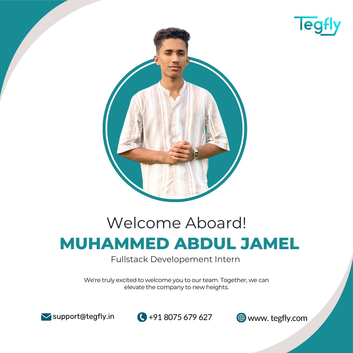Tegfly on LinkedIn: Welcome to Tegfly, Muhammad Jamal Tegfly on LinkedIn: Welcome to Tegfly, Muhammad Jamal