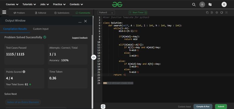Gokul Ram J on LinkedIn: 🗓 Day 17 of 30: Conquering Rotated Arrays on ... Gokul Ram J on LinkedIn: 🗓 Day 17 of 30: Conquering Rotated Arrays on ...