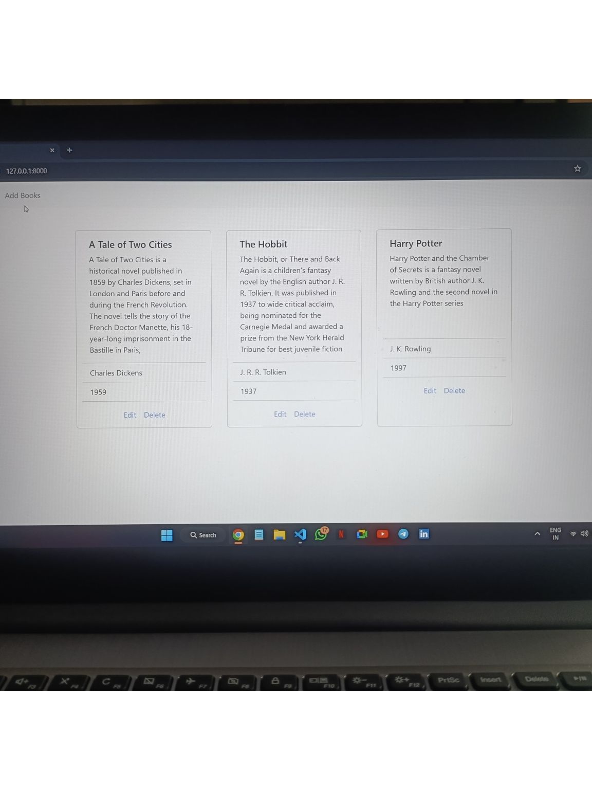 Sahal Sabith on LinkedIn: #django #webdevelopment #crud #authentication ... Sahal Sabith on LinkedIn: #django #webdevelopment #crud #authentication ...