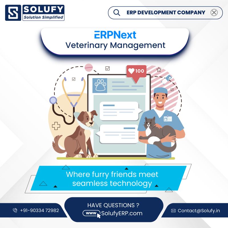 Solufy ERP on LinkedIn: Integrate Veterinary Management with ERPNext ... Solufy ERP on LinkedIn: Integrate Veterinary Management with ERPNext ...