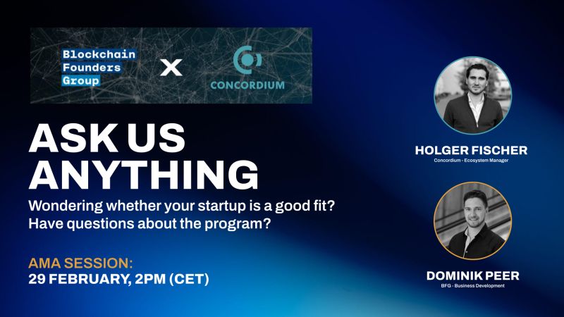 Concordium on LinkedIn: 🚀 Fast-Track Your Startup! Join Holger Fischer ... Concordium on LinkedIn: 🚀 Fast-Track Your Startup! Join Holger Fischer ...
