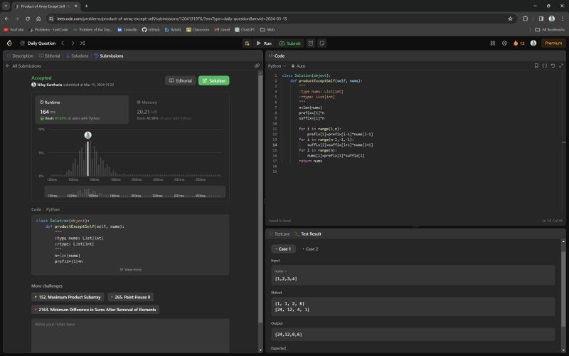 Nilay Kantharia on LinkedIn: #day8 #100daysofcode #leetcode # ... Nilay Kantharia on LinkedIn: #day8 #100daysofcode #leetcode # ...