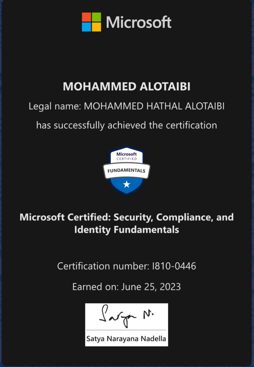Mohammed Hathal Al-Otaibi on LinkedIn: I’m happy to share that I’ve ... Mohammed Hathal Al-Otaibi on LinkedIn: I’m happy to share that I’ve ...